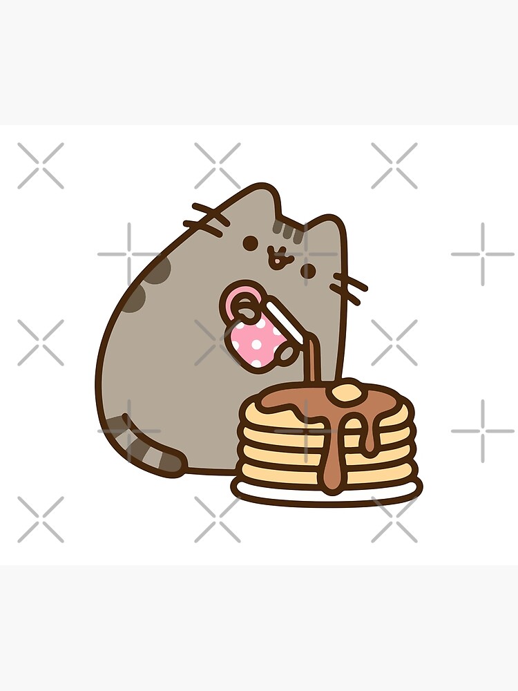 "Cat | Pancake" Poster for Sale by Mochi-Animals | Redbubble