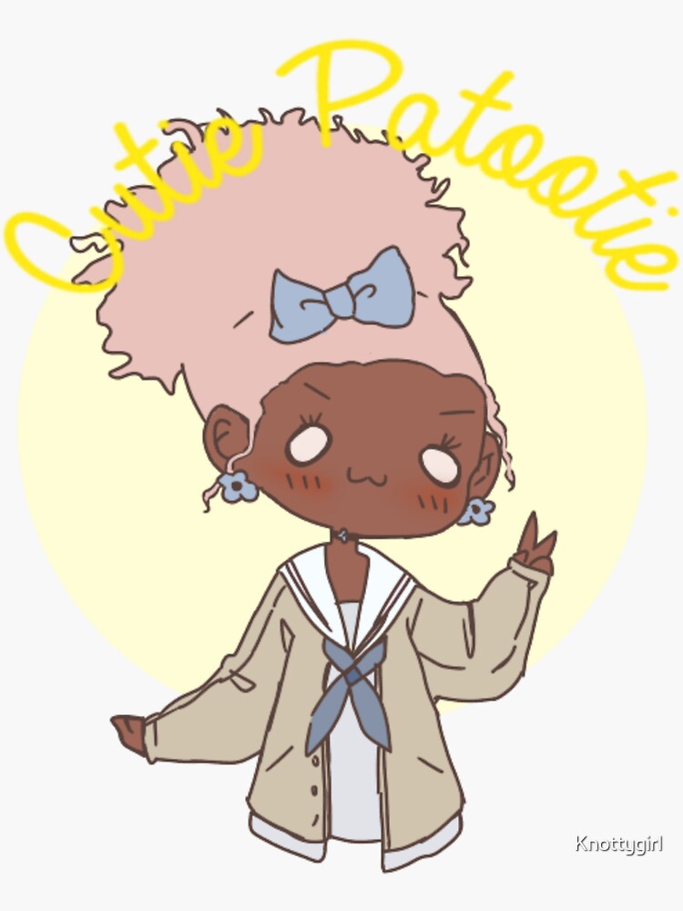 "Cutie Patootie" Sticker by Knottygirl | Redbubble