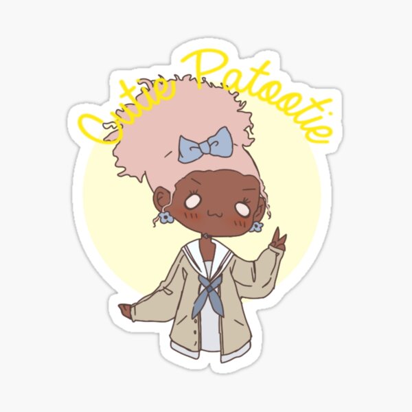 "Cutie Patootie" Sticker by Knottygirl | Redbubble