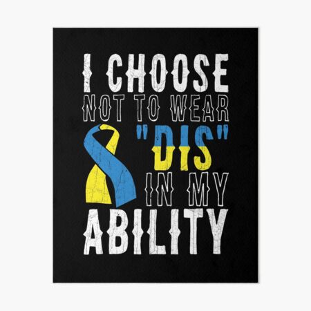 "World Down Syndrome Day Awareness Ribbons Blue and Yellow for Kids Mom ...