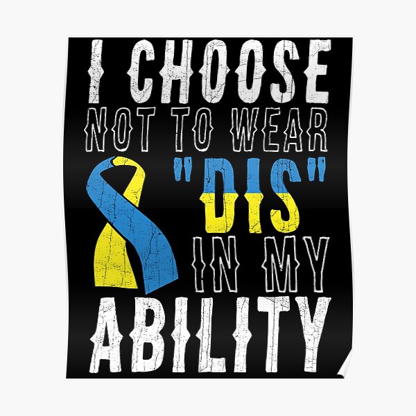 "World Down Syndrome Day Awareness Ribbons Blue and Yellow for Kids Mom ...