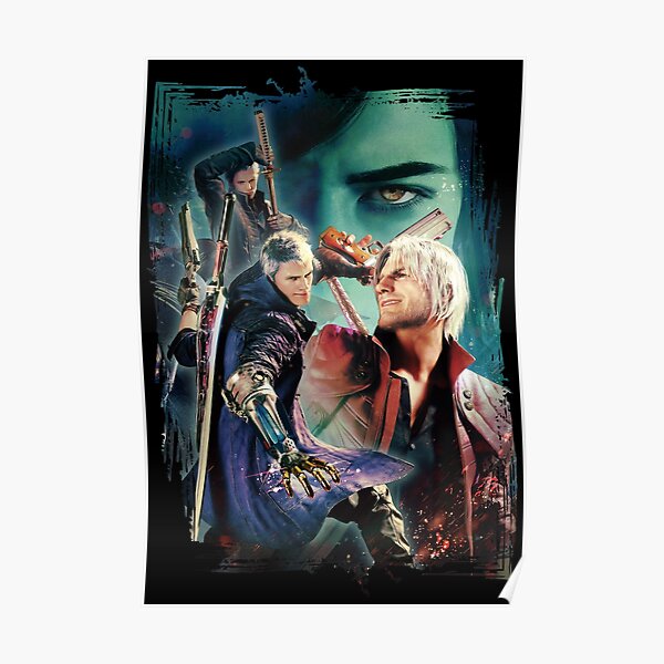 "DMC 5 - Original Cover" Poster for Sale by Alvajahu | Redbubble