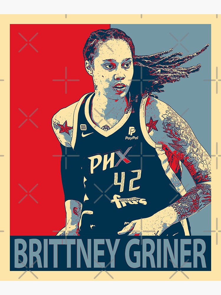 "Brittney Griner" Sticker by Wuando | Redbubble