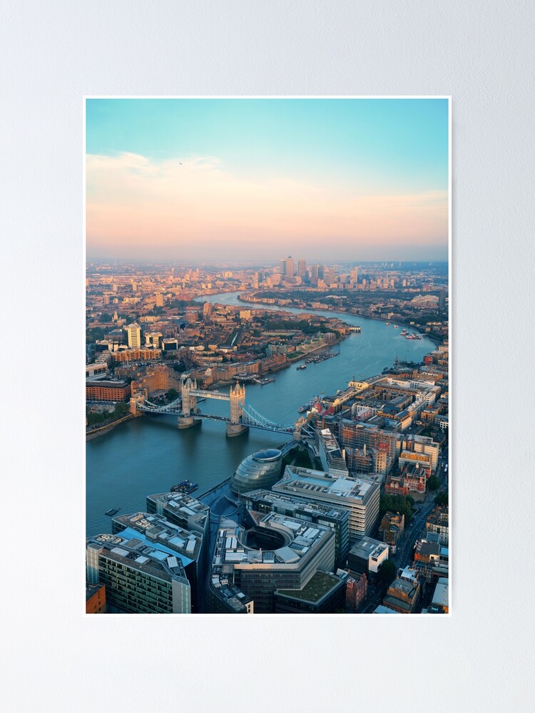 "London Aerial View Cityscaping" Poster for Sale by travelersheaven ...