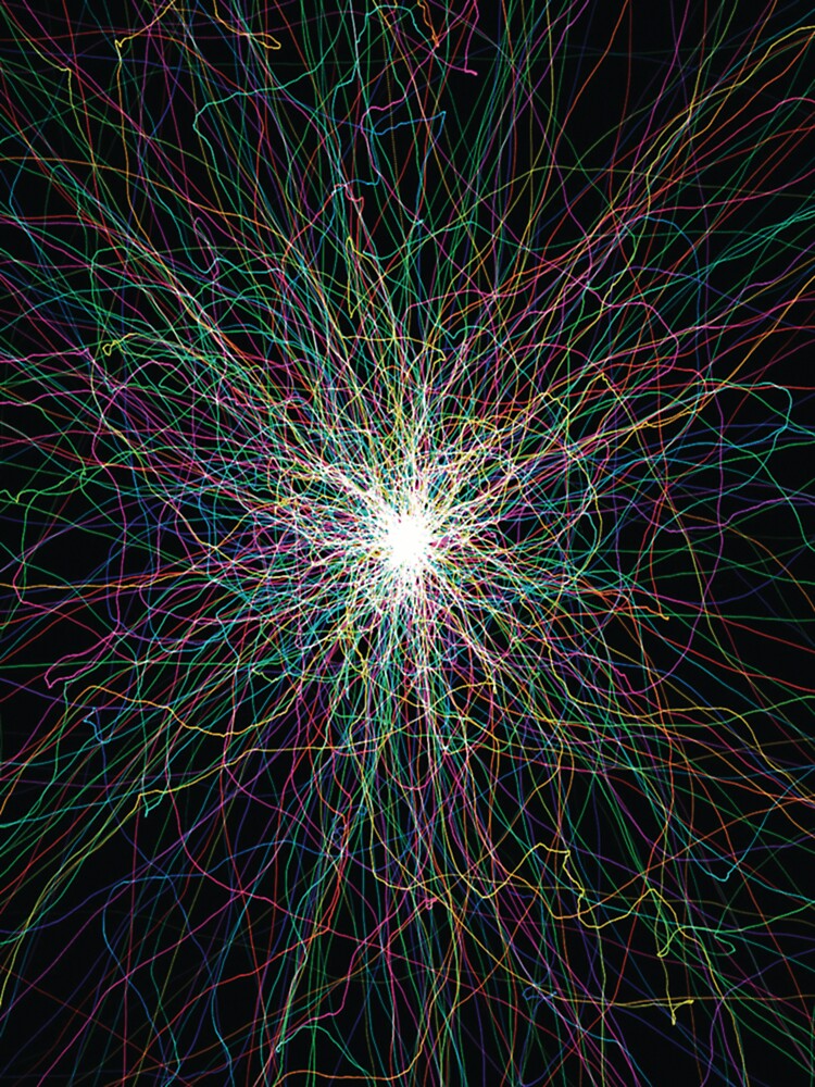 "Supernova Digital Abstract Art Classic ." Sticker by sclonemagic ...