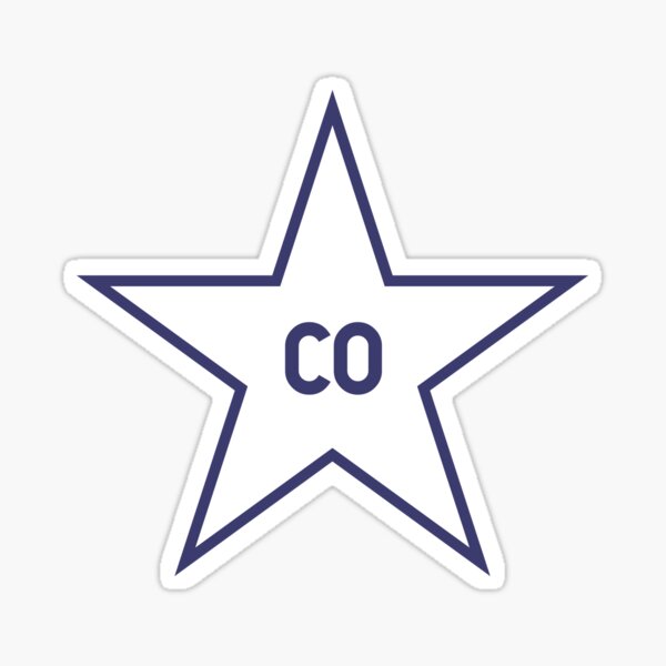 "The Colorado Star" Sticker by franklinprintco | Redbubble