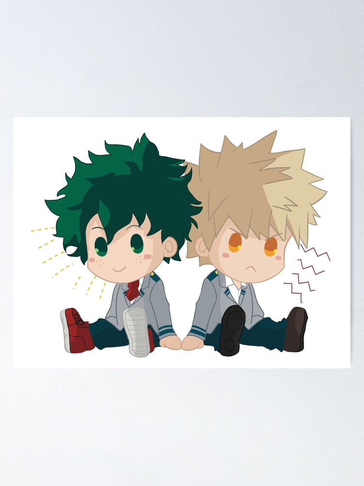 "Boku no Hero Academia - Chibi" Poster by atelierruby | Redbubble
