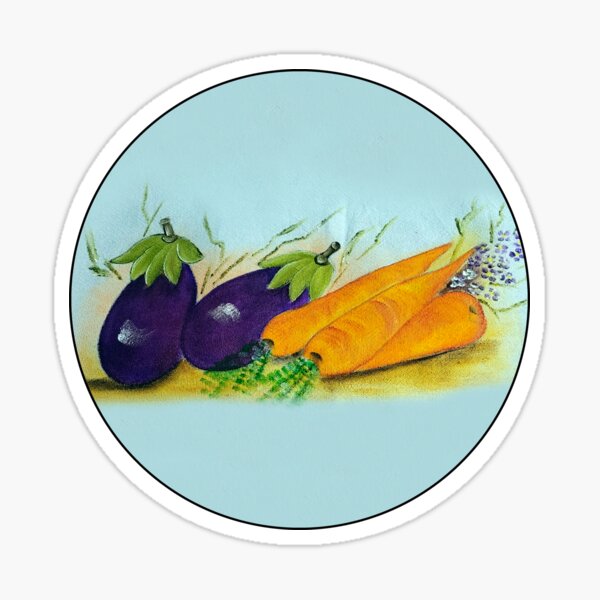 "Beetroot and Carrots" Sticker by fadashop | Redbubble
