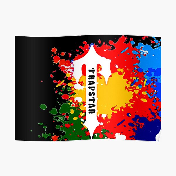 "Colorful Trapstar" Poster by Raeex | Redbubble