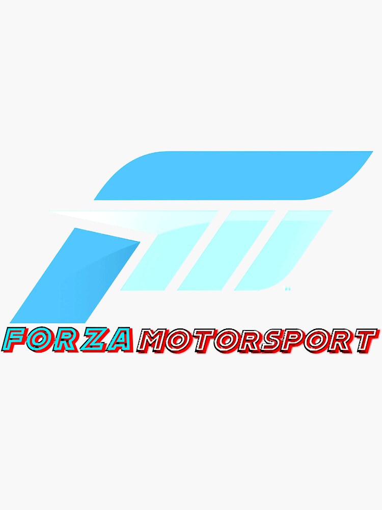 "forza logo For Fans" Sticker by AmosCremin | Redbubble