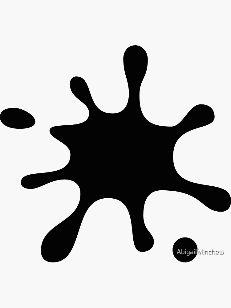 "SPLAT Paint" Sticker by AbigailMinchew | Redbubble