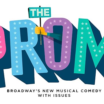 "the prom logo" Sticker by Leyzel | Redbubble