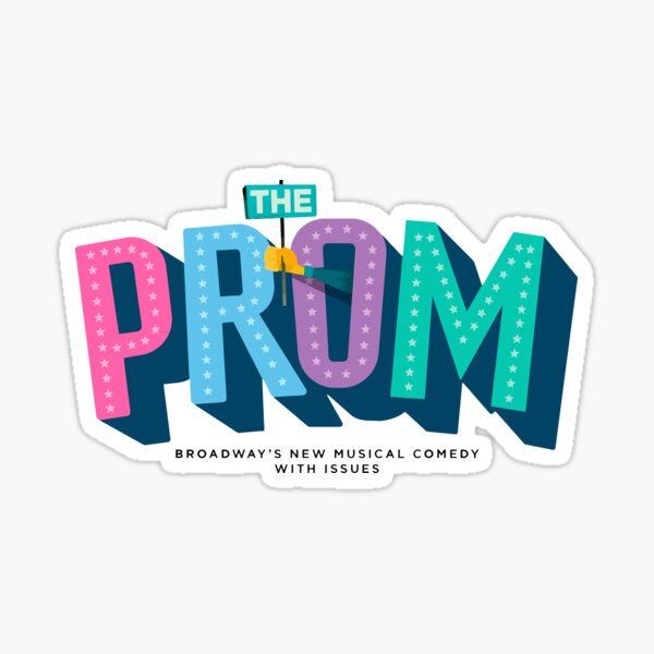 "the Prom logo" Sticker by Leyzel | Redbubble