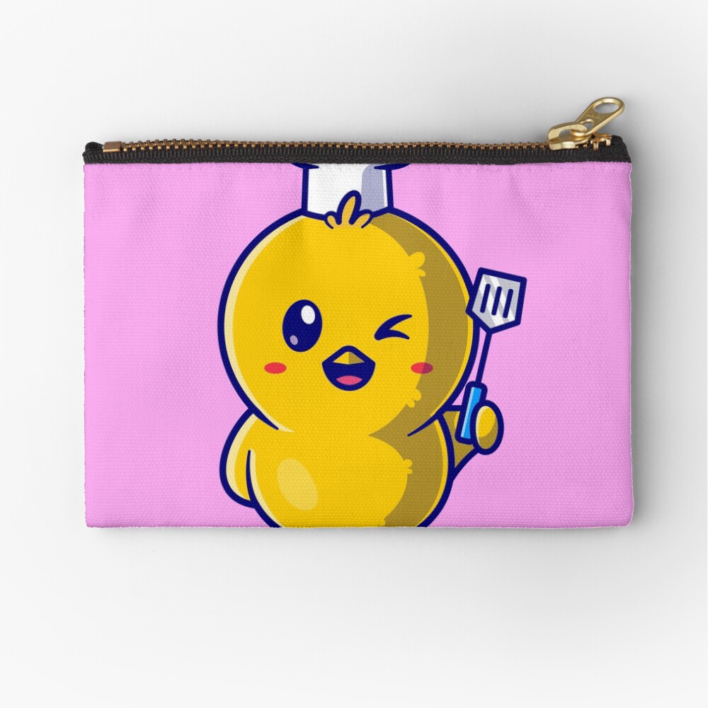 Bolsos de mano «lindo-pollito-chef-sosteniendo-espátula-dibujos ...
