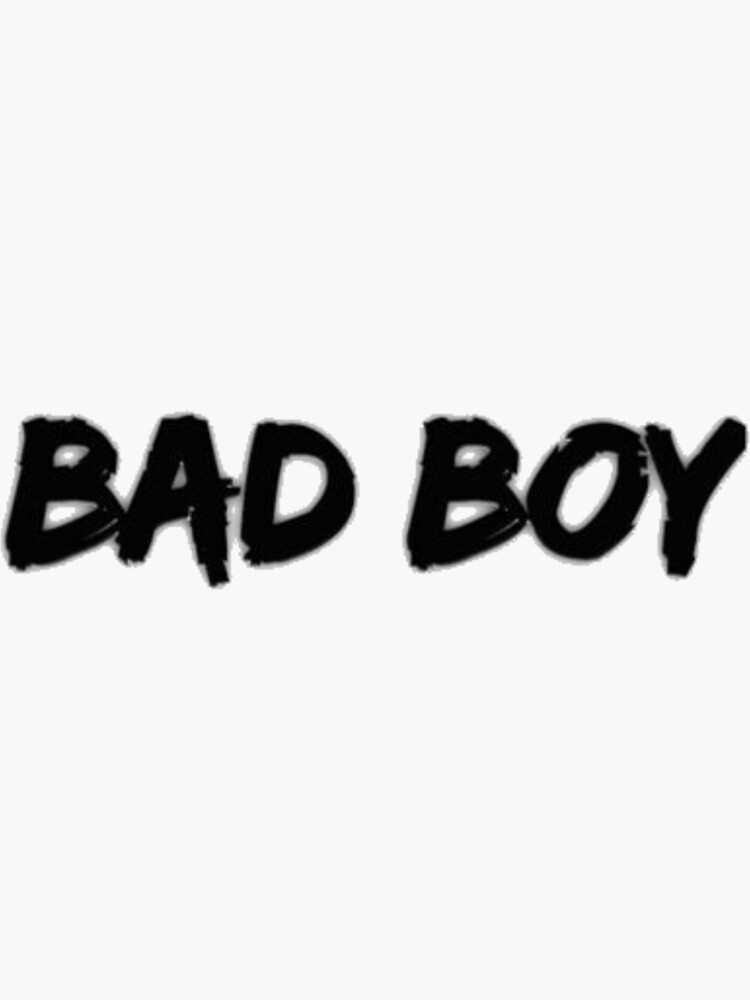 "bad boy" Sticker by KAZIMOTO | Redbubble