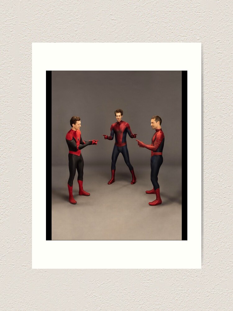 "Three Spiders Meme " Art Print for Sale by WalkingInNaturG | Redbubble