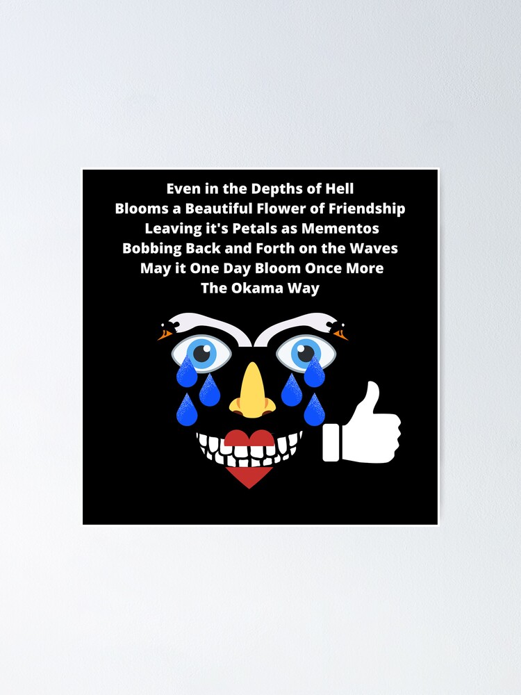 "Even in the Depths of Hell ... The Okama Way One Piece" Poster by Dom ...