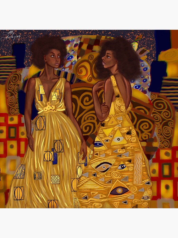 "POC Klimt inspired Artwork" Poster for Sale by AllyAmazing | Redbubble