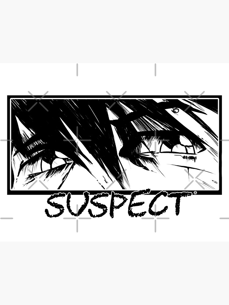 "Suspect Anime Eyes Grunge Aesthetic" Poster for Sale by ...