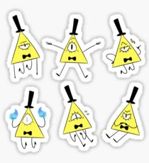 Bill Cipher: Stickers | Redbubble