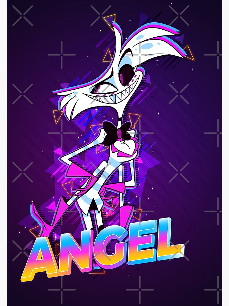 "Angel | Hazbin Hotel" Poster by PurpleStudio6 | Redbubble