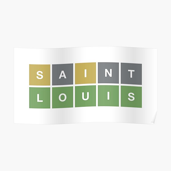 "Saint Louis" Poster for Sale by kule-designs | Redbubble