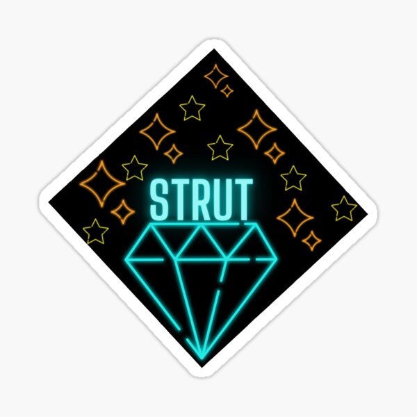 "Strut" Sticker by Xithlali | Redbubble