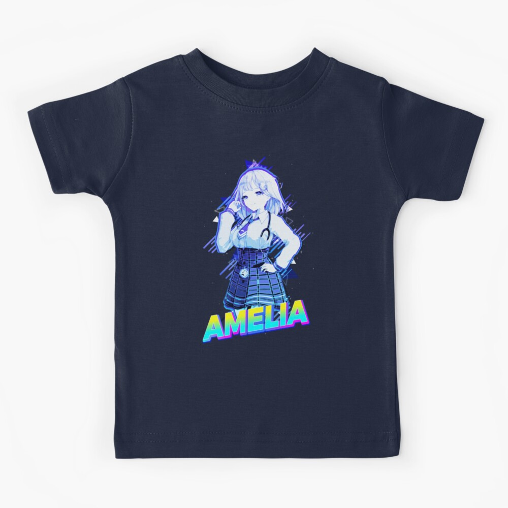 "Amelia Watson | Hololive Vtuber" Kids T-Shirt by WaifuFury | Redbubble