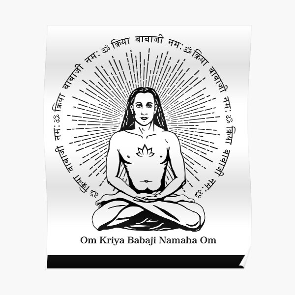"Mahavatar Babaji " Poster for Sale by CraigMilt566903 | Redbubble