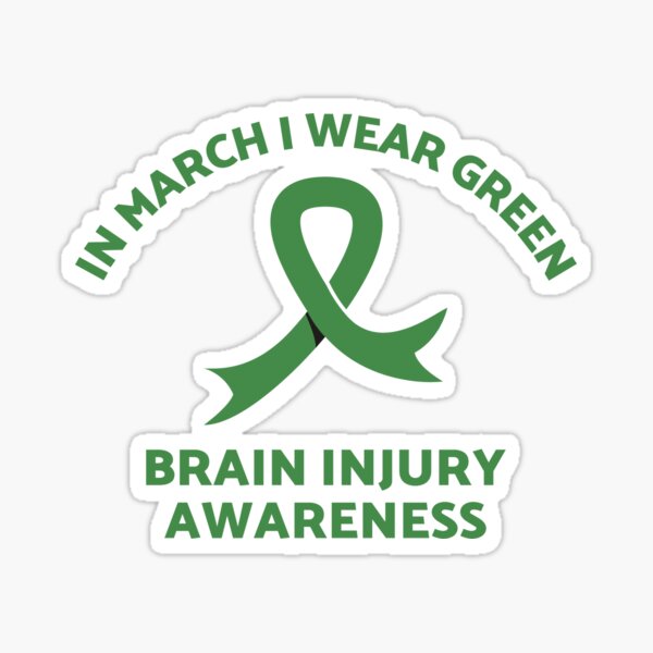 "Acquired Brain Injury" Sticker for Sale by art-fox | Redbubble