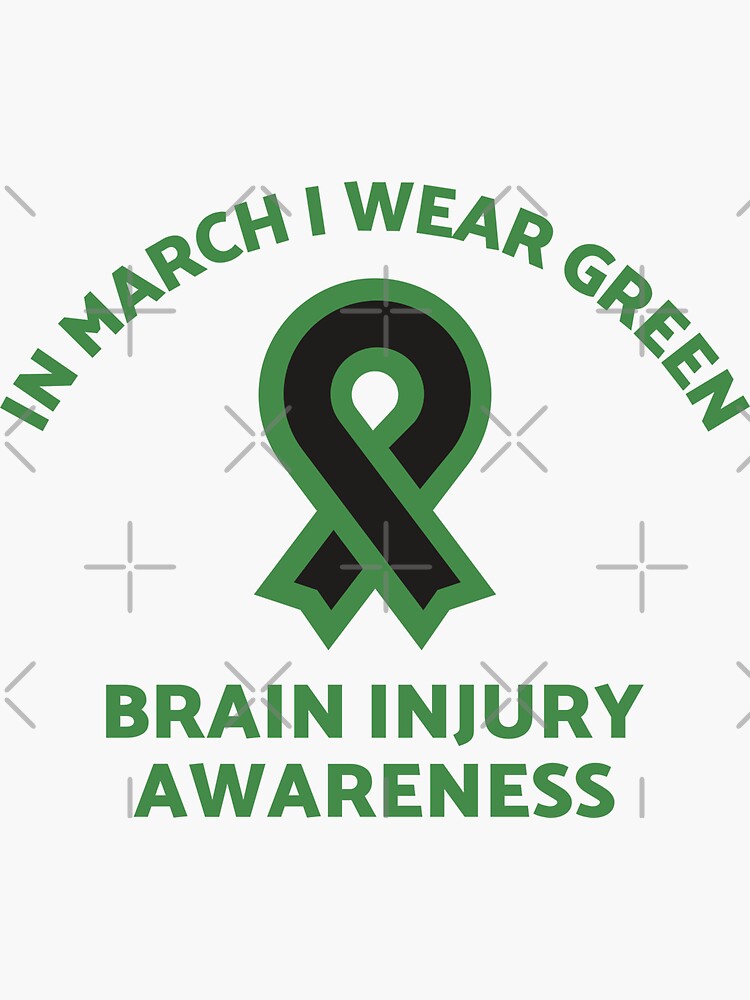 " Acquired Brain Injury" Sticker for Sale by art-fox | Redbubble