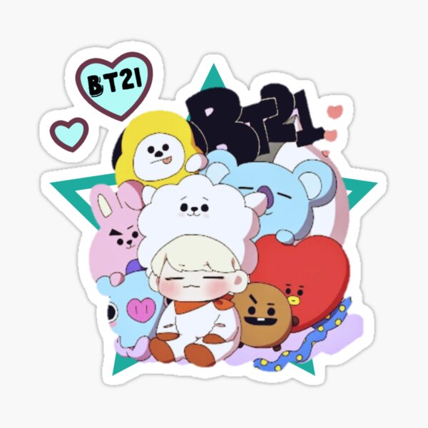 "Baby Bt21 " Sticker for Sale by theclassic2 | Redbubble