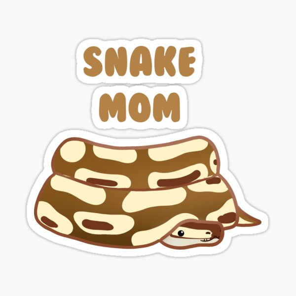 "Snake Mom" Sticker by FairysDomain | Redbubble