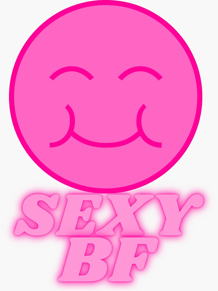 "Sexy BFs Face Small" Sticker by Antneo | Redbubble