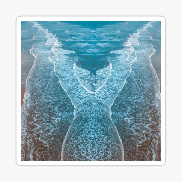 "natural water flow" Sticker for Sale by Hydarandoka | Redbubble