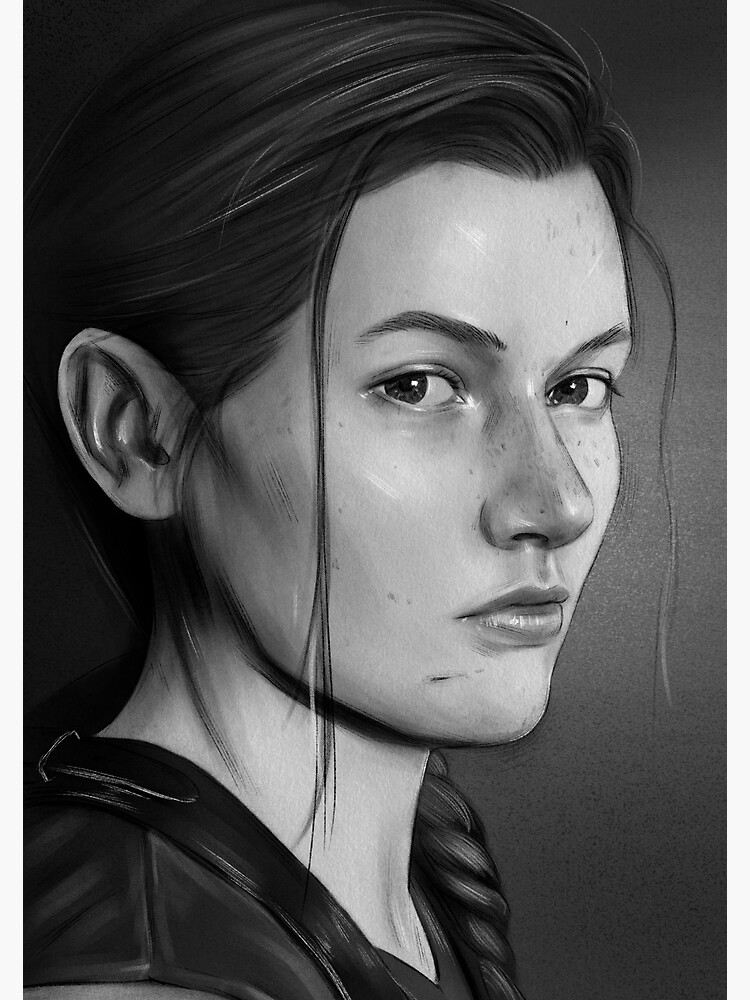 "Abby Anderson drom The Last of Us" Poster for Sale by scarletcolour ...