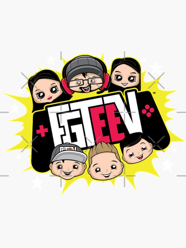 "fgteev Family Gaming Team" Sticker by j-acob-s | Redbubble