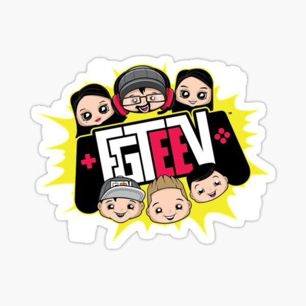 "fgteev Family Gaming Team" Sticker by j-acob-s | Redbubble