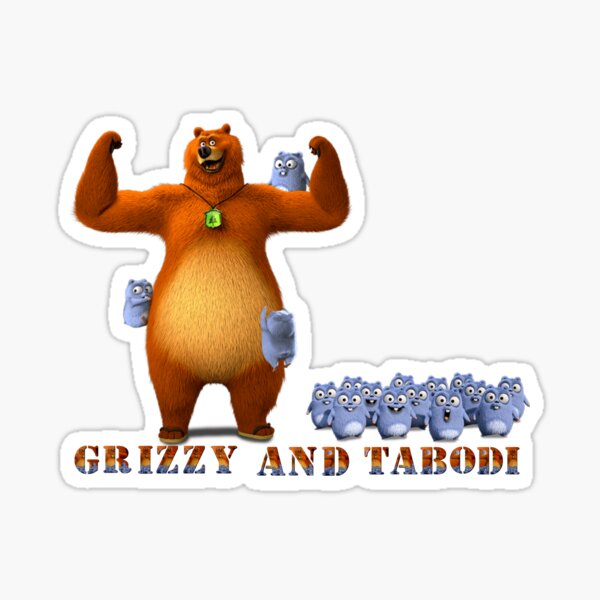 "Happy Lemmings Tabodi and Grizzy" Sticker for Sale by j-acob-s | Redbubble