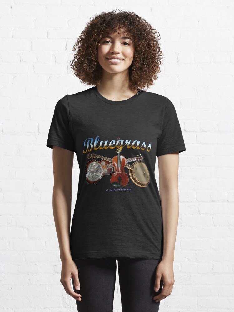 "Bluegrass" T-shirt for Sale by neonblade | Redbubble | guitar t-shirts ...