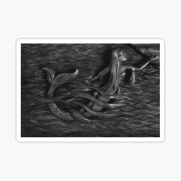 "GUAM , FMG6966, SIRENA, MERMAID" Sticker by FMG6966 | Redbubble