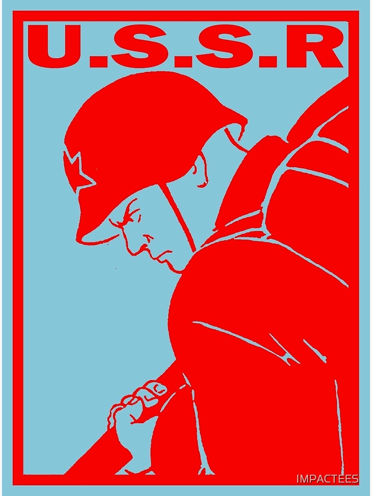 "U.S.S.R" Poster by IMPACTEES | Redbubble
