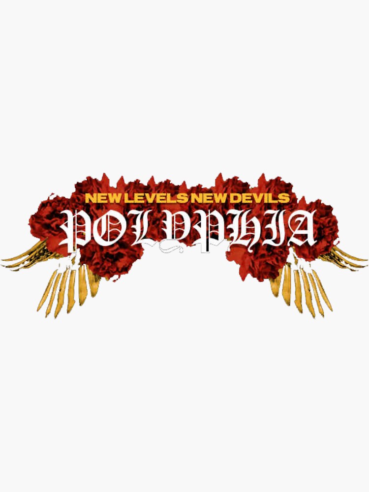 "Polyphia" Sticker by clairmartin | Redbubble
