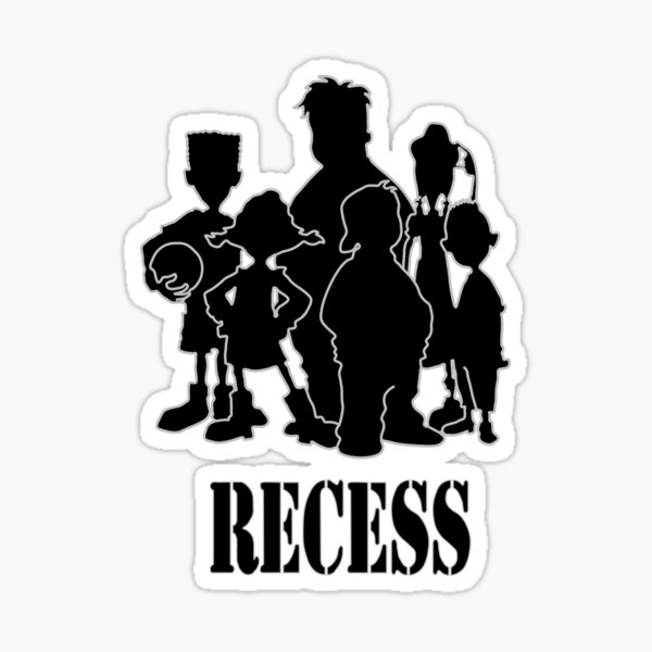 "Recess - Nostalgic" Sticker for Sale by NeonLightShop | Redbubble