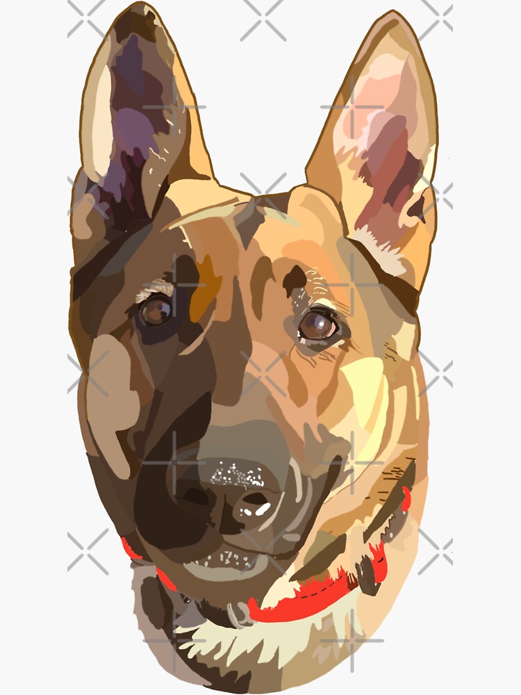 "Brixi" Sticker by emmmpolk | Redbubble