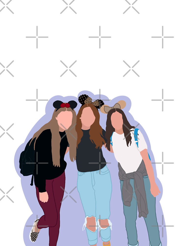 "trio" Sticker by ashley-jordan | Redbubble