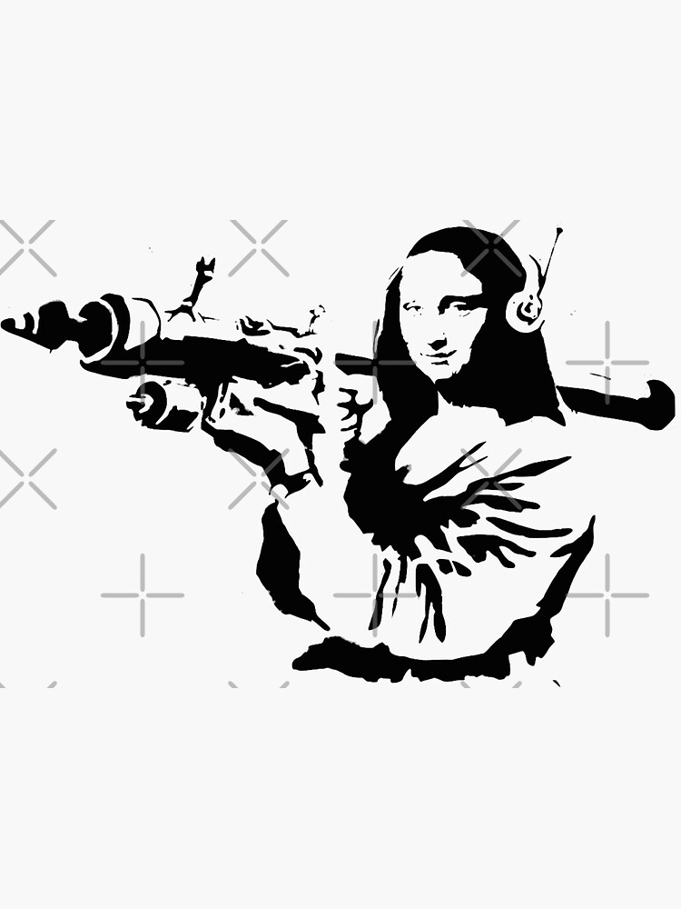 "strong mona lisa" Sticker by thegomestattoo | Redbubble