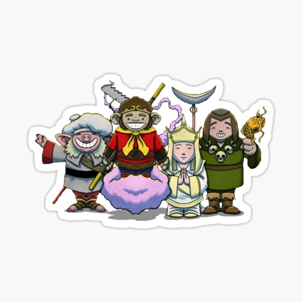""Monkey" Iconic TV Show set in China" Sticker by sezyoo | Redbubble