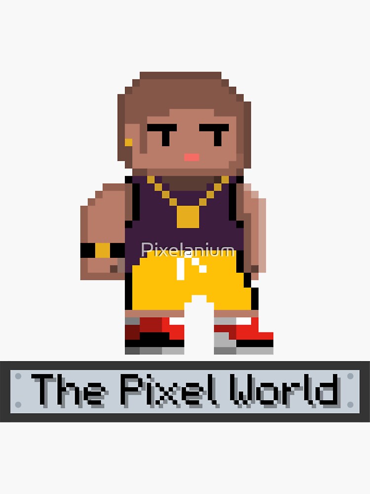"Pixel Rapper" Sticker by Pixelanium | Redbubble