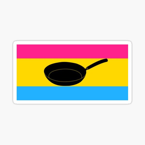 "Pan on Pan" Sticker for Sale by kerisa | Redbubble